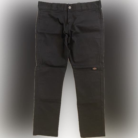 Dickies | Pants | Dickies Double Knee Skinny Straight Fit Color Black ...